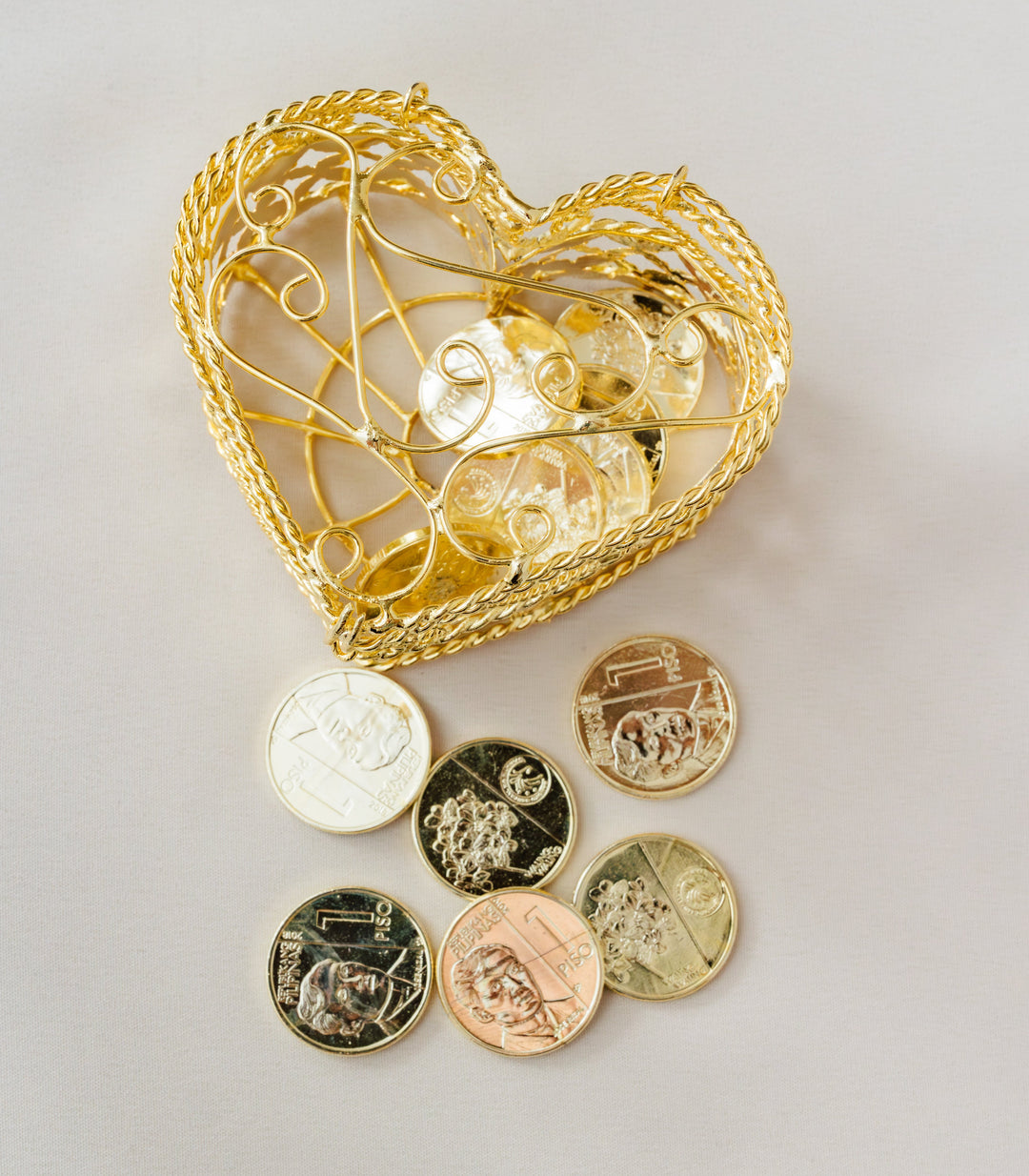 Filipino Wedding Ceremony - Coins, Cord and Veil – Tagged "Arras ...